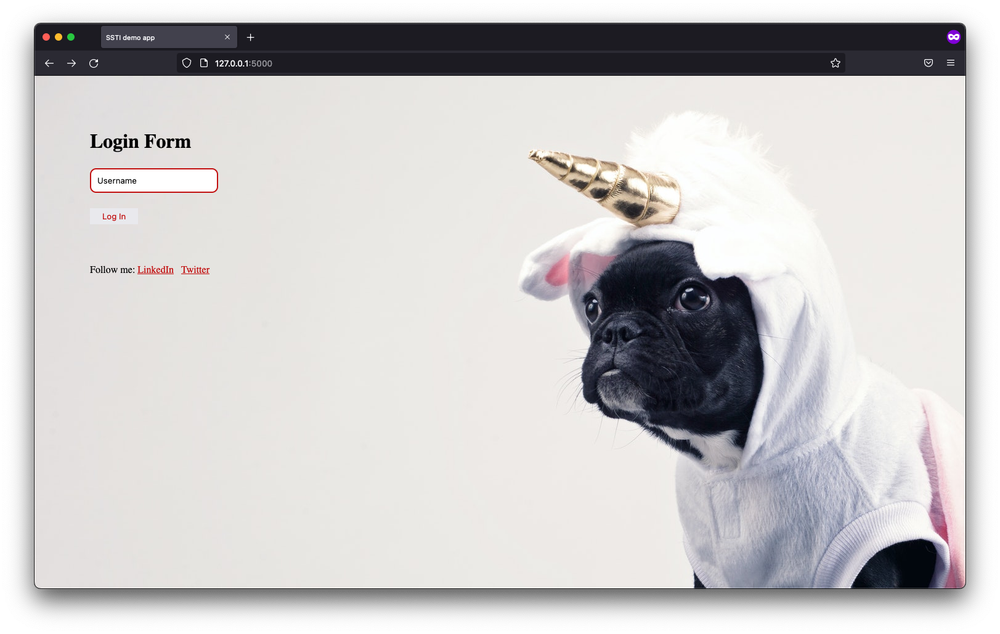 Exploitation Of Server Side Template Injection Flask Jinja2